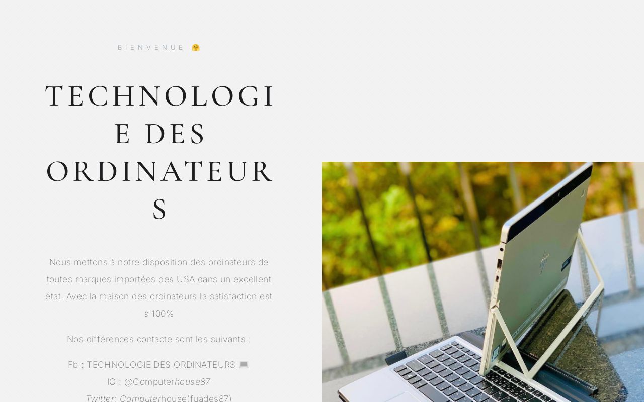 La Technologie Des Ordinateurs